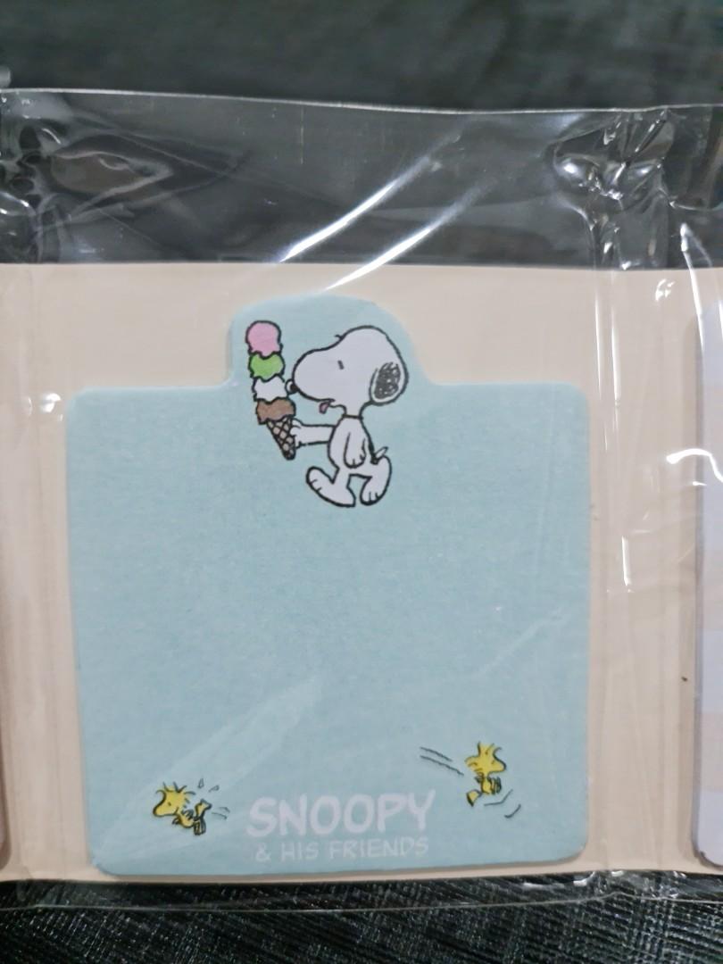 Snoopy Post-it sticky note, Hobbies & Toys, Stationery & Craft ...