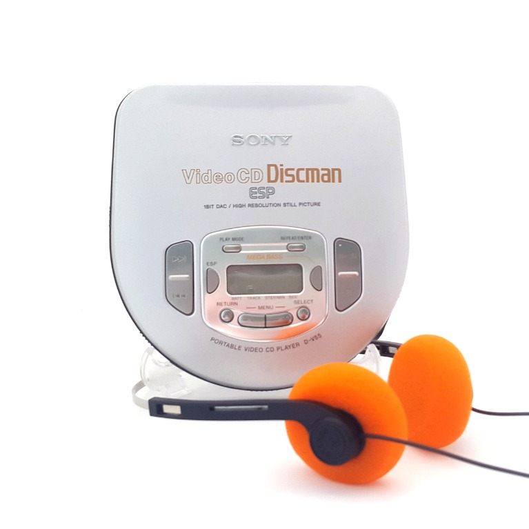 Sony Discman/Walkman D-V55 Portable VCD & CD Player In Excellent ...