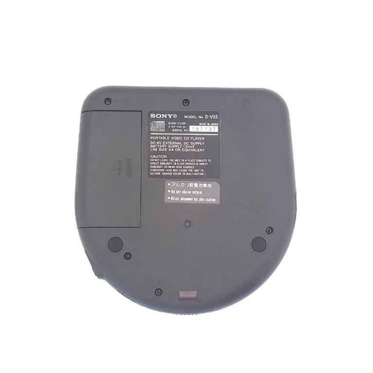 Sony Discman/Walkman D-V55 Portable VCD & CD Player In Excellent ...