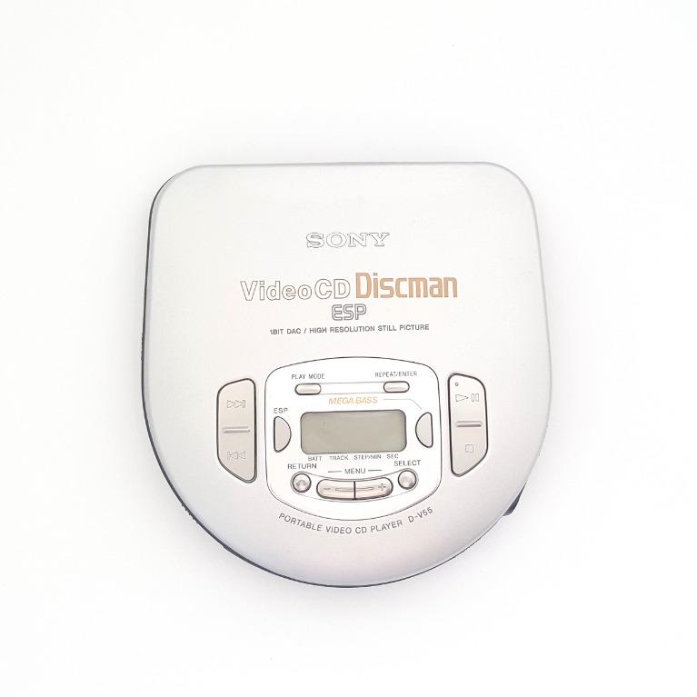 Sony Discman/Walkman D-V55 Portable VCD & CD Player In Excellent ...