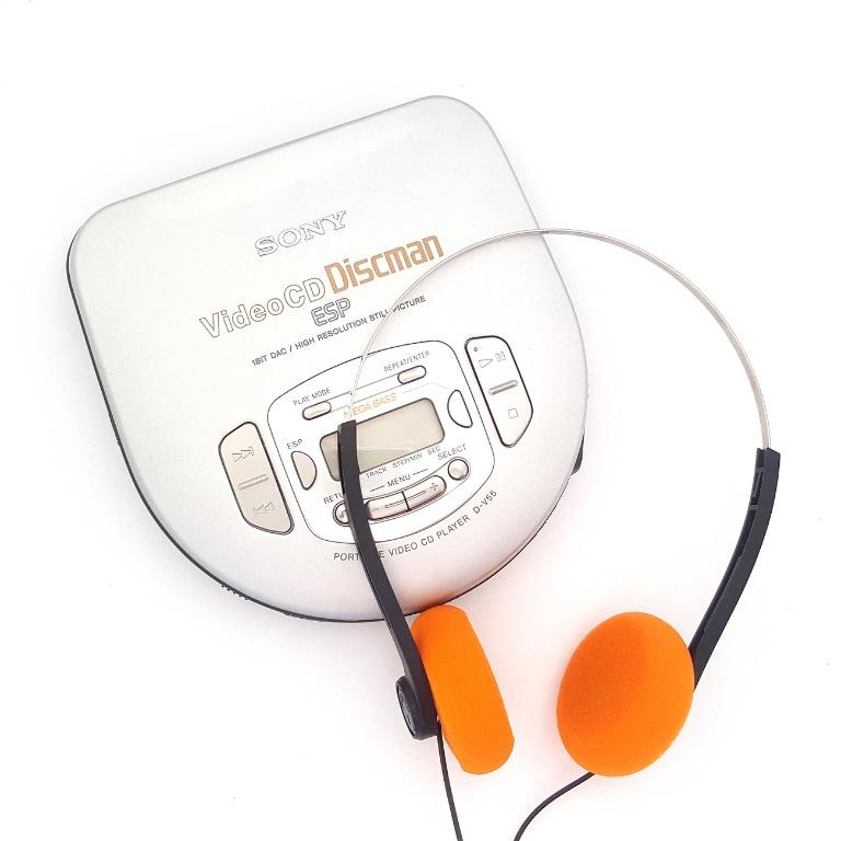 Sony Discman/Walkman D-V55 Portable VCD & CD Player In Excellent ...