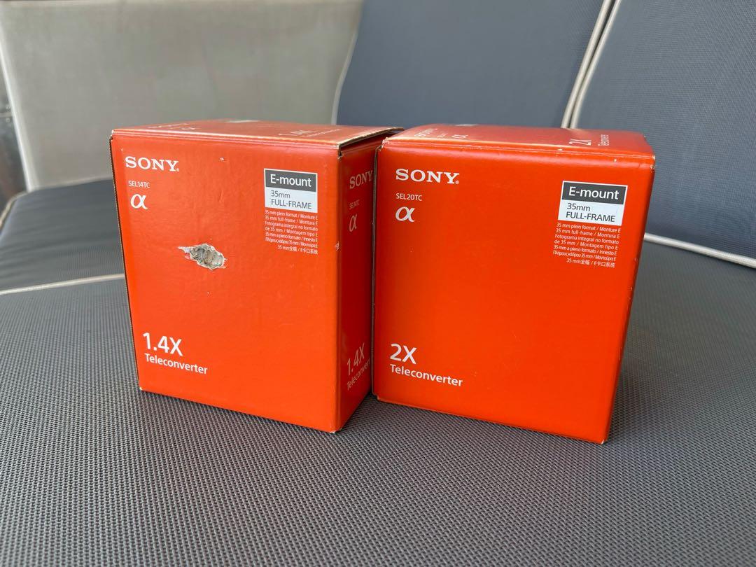Sony TC 1.4x & 2x TC(1.4x Sold), Photography, Lens & Kits on Carousell