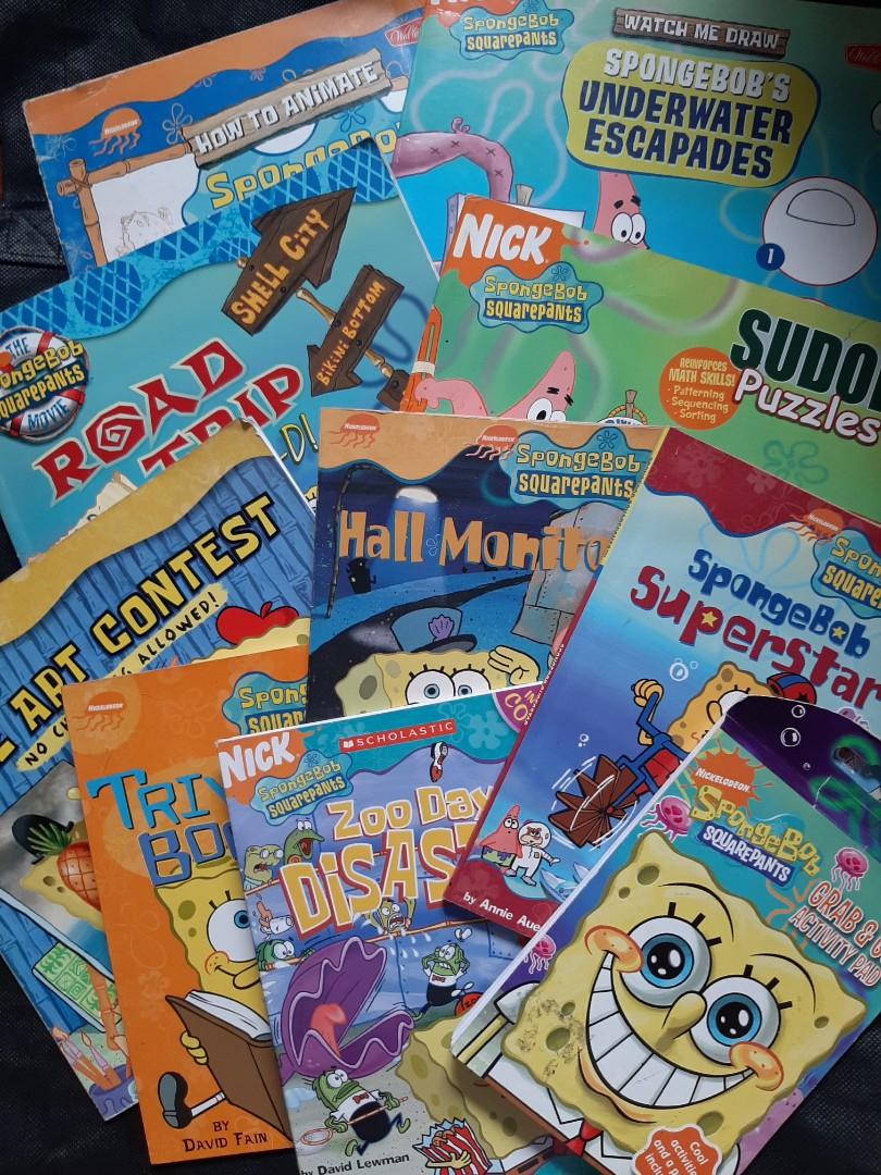 Spongebob Book Set, Hobbies & Toys, Books & Magazines, Children's Books ...