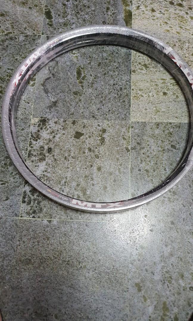 SunRingle MTX-33 26" Disc Rim: Wide extruded aluminum with welded seam ...