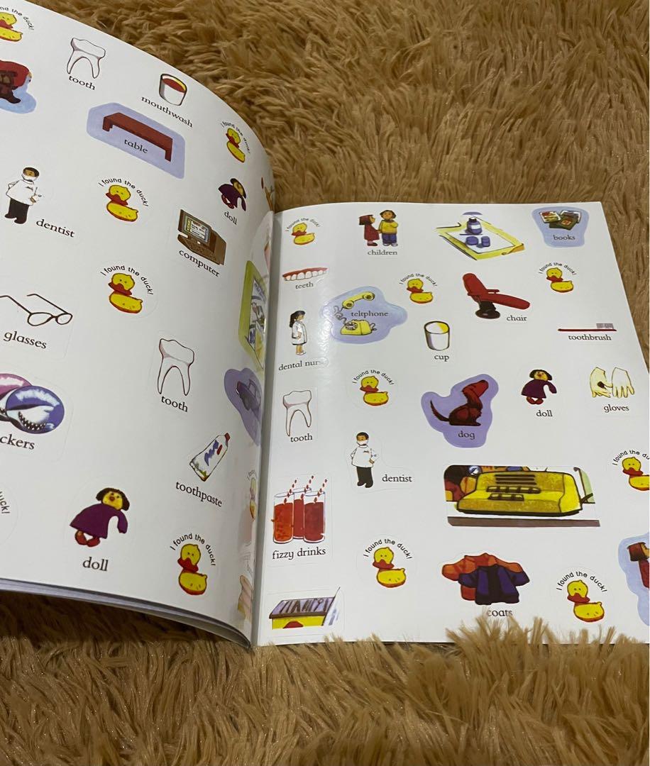 Sticker Story Books, Hobbies & Toys, Books & Magazines, Children's ...