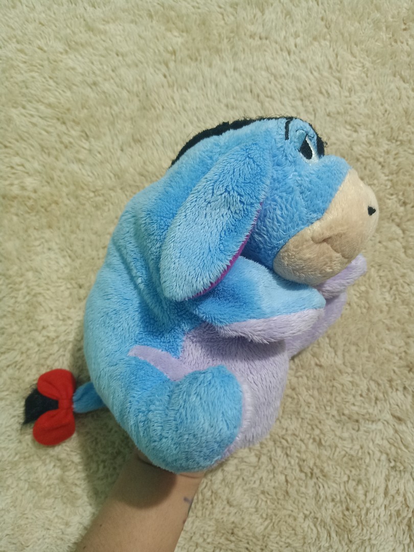 EEYORE FROM POOH AND FRIENDS HAND PUPPET, Hobbies & Toys, Toys & Games ...