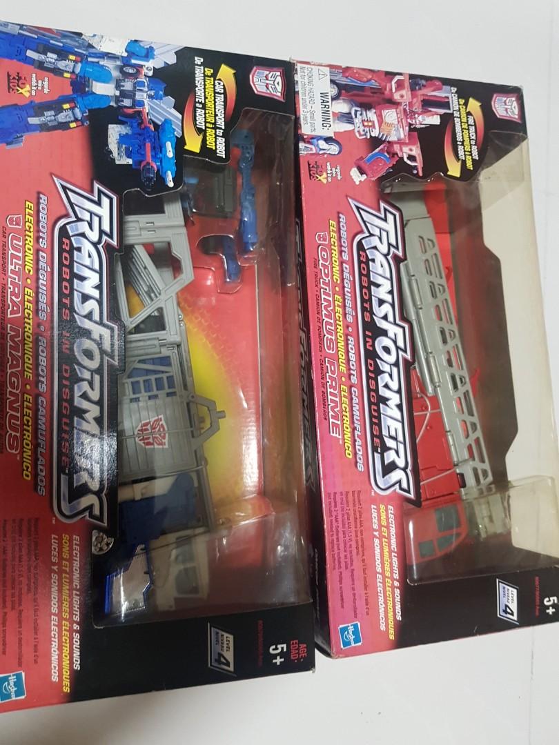 Vintage Transformers rid prime and ultra magnus fire convoy god magnus ...