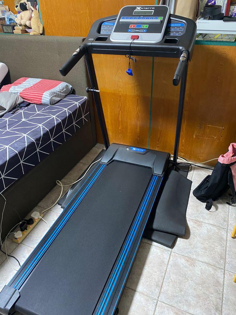 Trax foldable treadmill machine, Sports Equipment, Exercise & Fitness ...