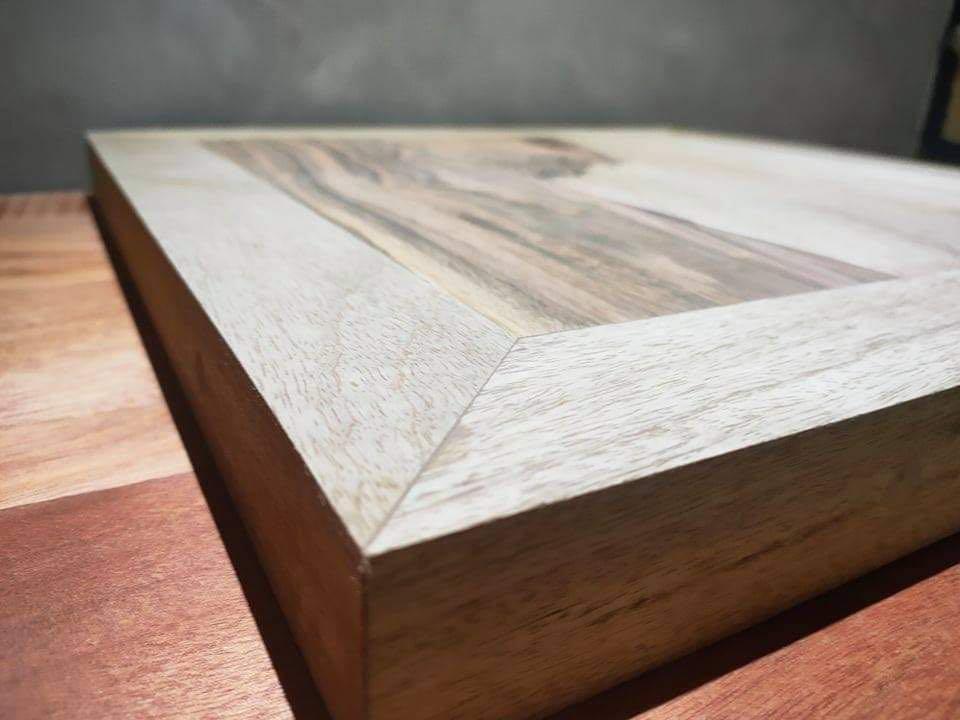 Unfinished raw mango solid wood table top, Furniture & Home Living ...