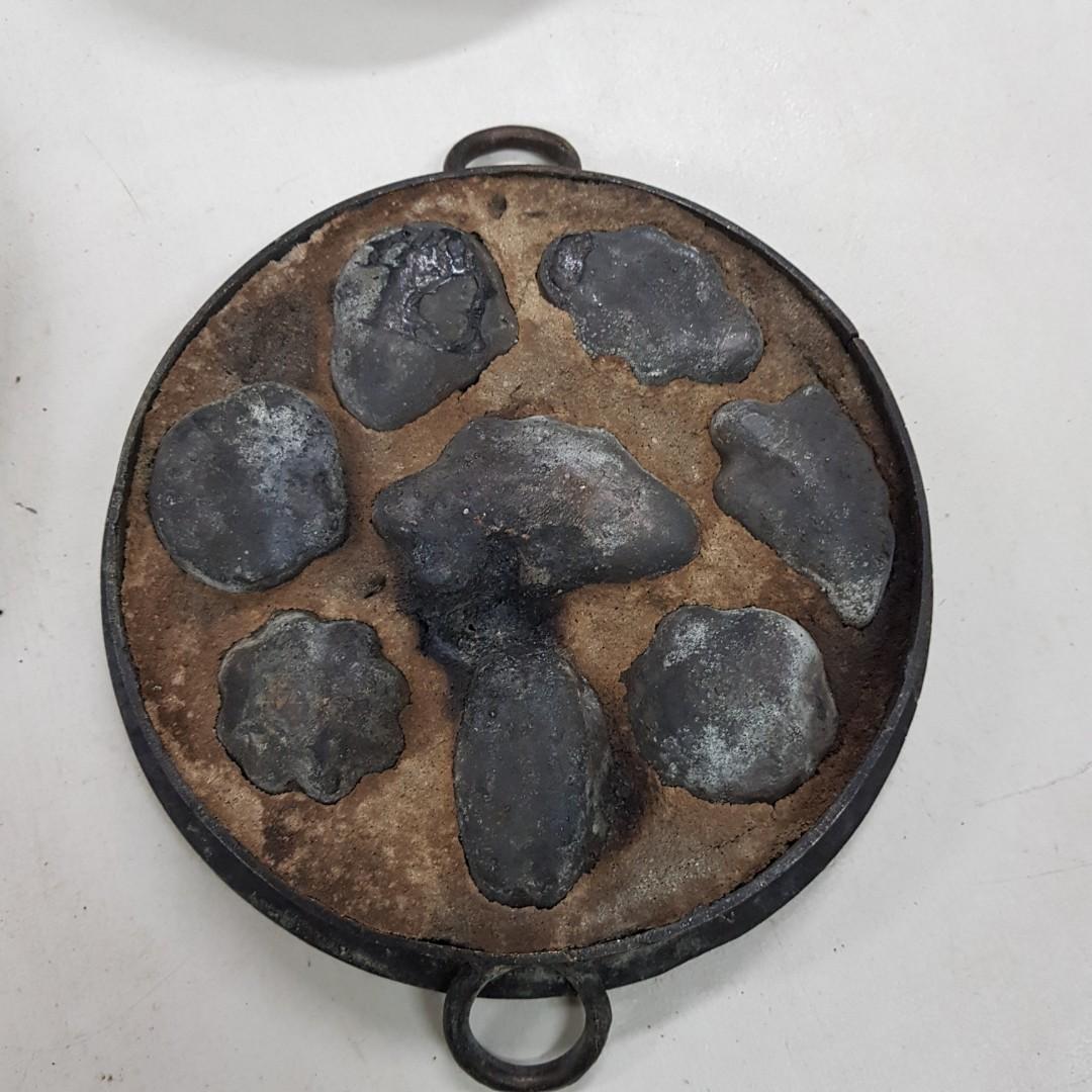 Vintage kueh kuih bahulu bahlu brass mould, Hobbies & Toys, Memorabilia ...