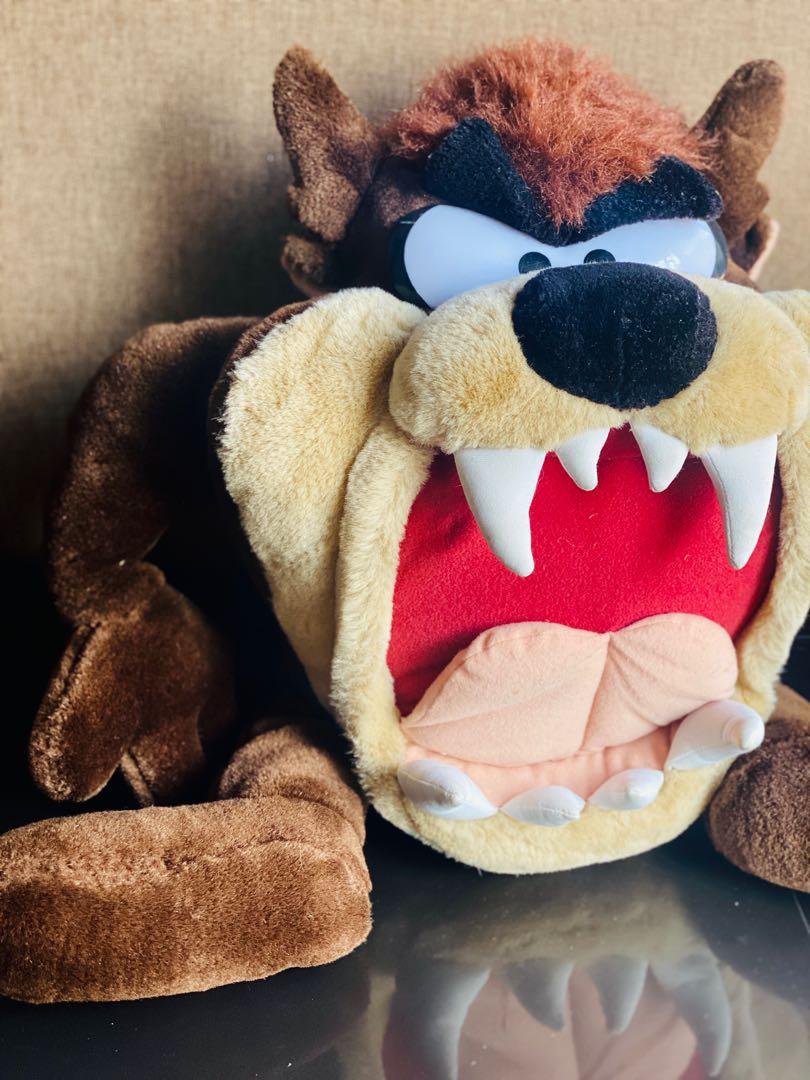 Vintage Looney Tunes Taz- Tasmanian Devil Plush Toy, Hobbies & Toys ...