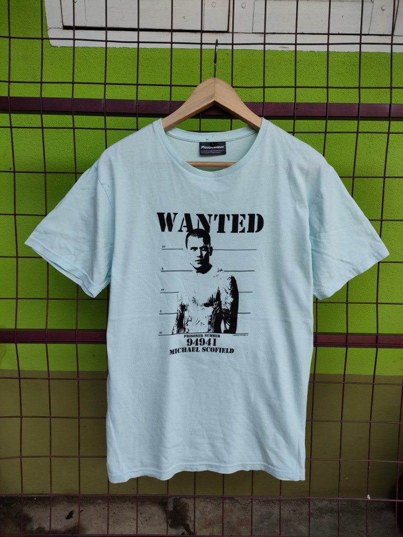 Vintage Prison Break, Men's Fashion, Tops & Sets, Tshirts & Polo Shirts ...