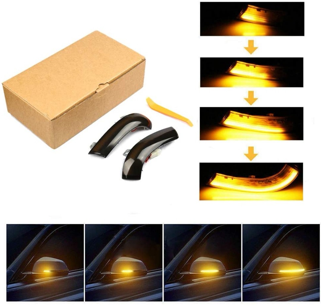VW Volkswagen Dynamic LED Turn Signal Light, Car Accessories ...