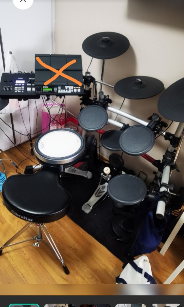 Yamaha pro drum kit. *exclude DTX multi 12, Hobbies & Toys, Music ...