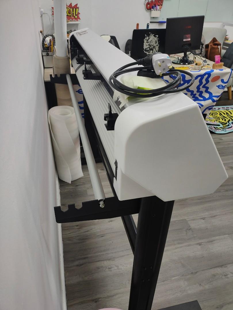 1.2m cutter/plotter with stand, Hobbies & Toys, Stationery & Craft ...