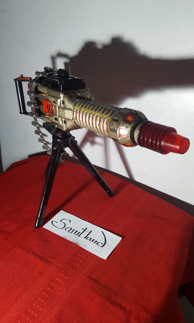 Tin Toy Japan Machine Gun With Tripod B/O 1960s Vintage Antque, Hobbies ...