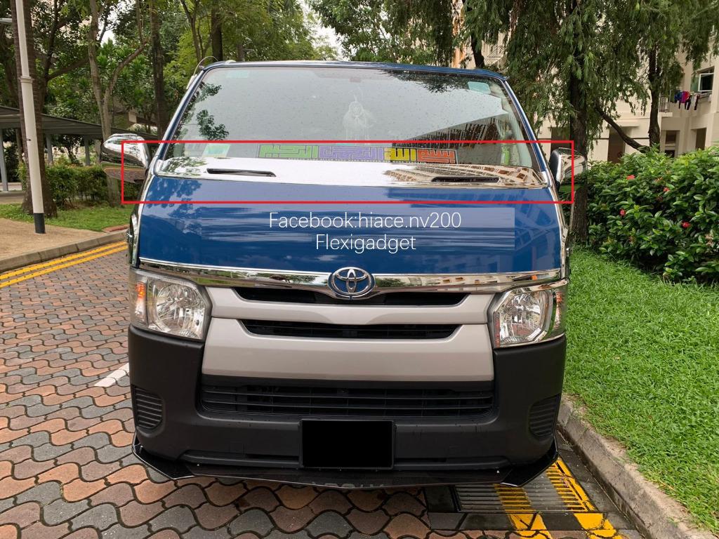 5" Toyota Hiace Wiper Panel Guard / Hiace Accessories / Hiace Front ...