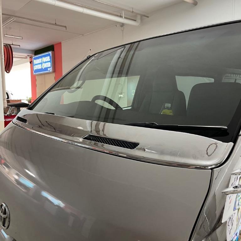 5" Toyota Hiace Wiper Panel Guard / Hiace Accessories / Hiace Front ...