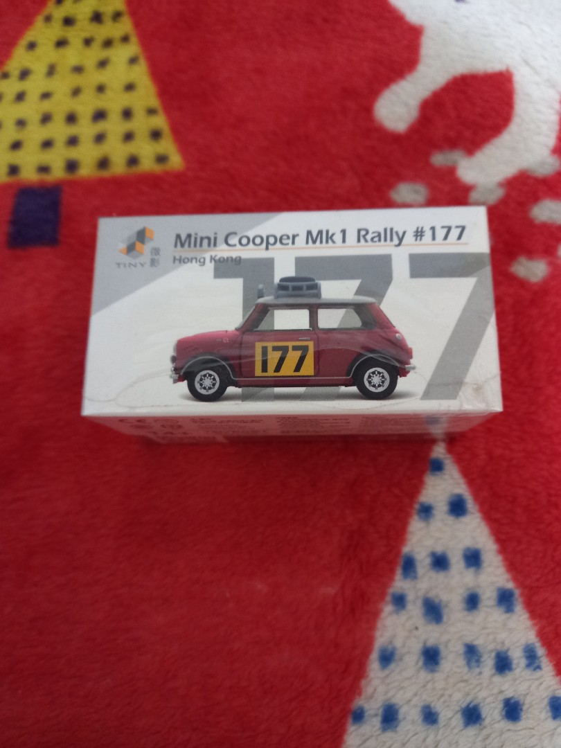 全新 Tiny 177 Mini Cooper MK1 Rally, 興趣及遊戲, 玩具 & 遊戲類 - Carousell