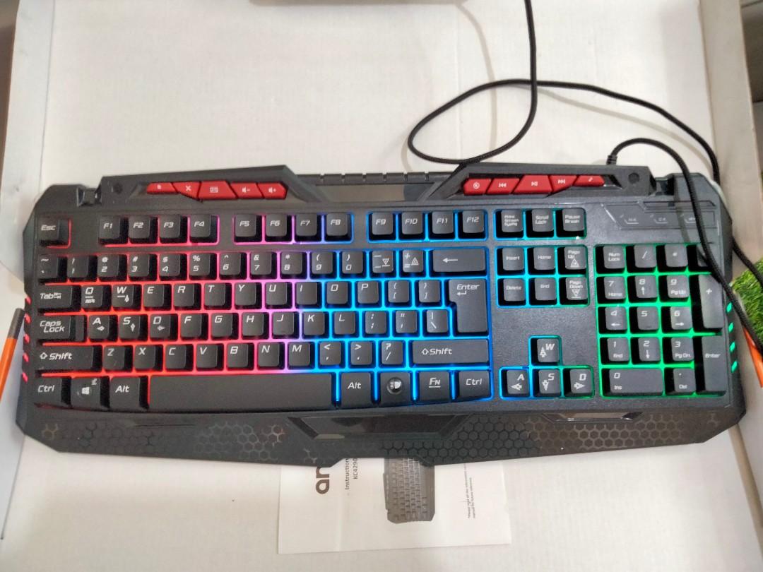 Anko Gaming Keyboard, Computers & Tech, Parts & Accessories, Computer ...
