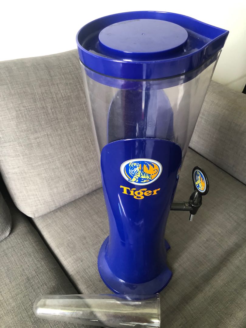 Beer tower / pitcher (Tiger), Furniture & Home Living, Kitchenware ...