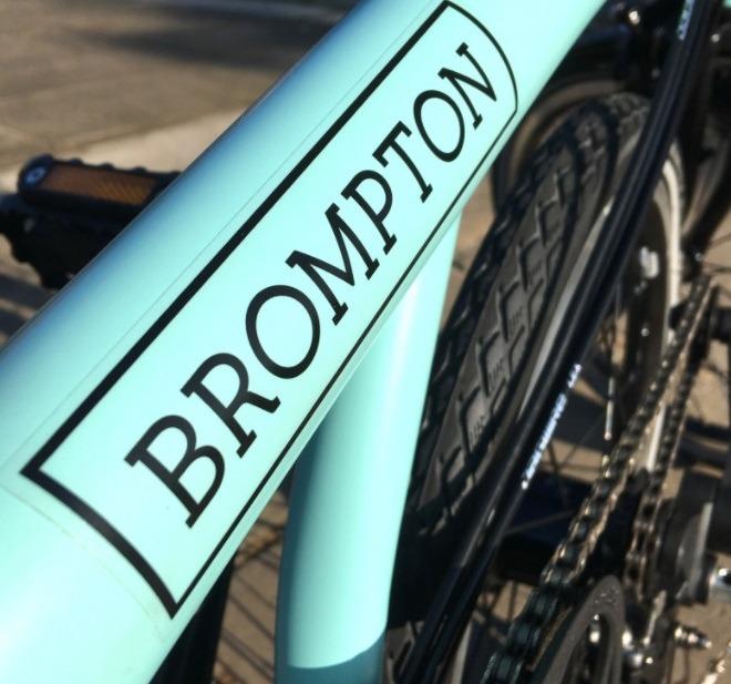 BROMPTON 'Transparent' Printed Decal, Sports Equipment, Bicycles ...