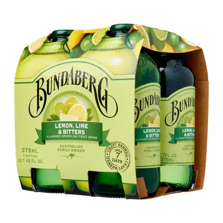 Bundaberg Lemon Lime Bitters & Ginger Beer, Food & Drinks, Beverages on ...