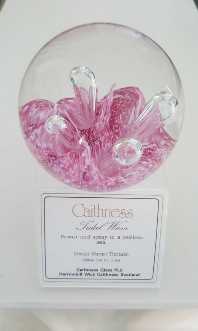 Caithness Glass Paperweight, Hobbies & Toys, Memorabilia & Collectibles ...