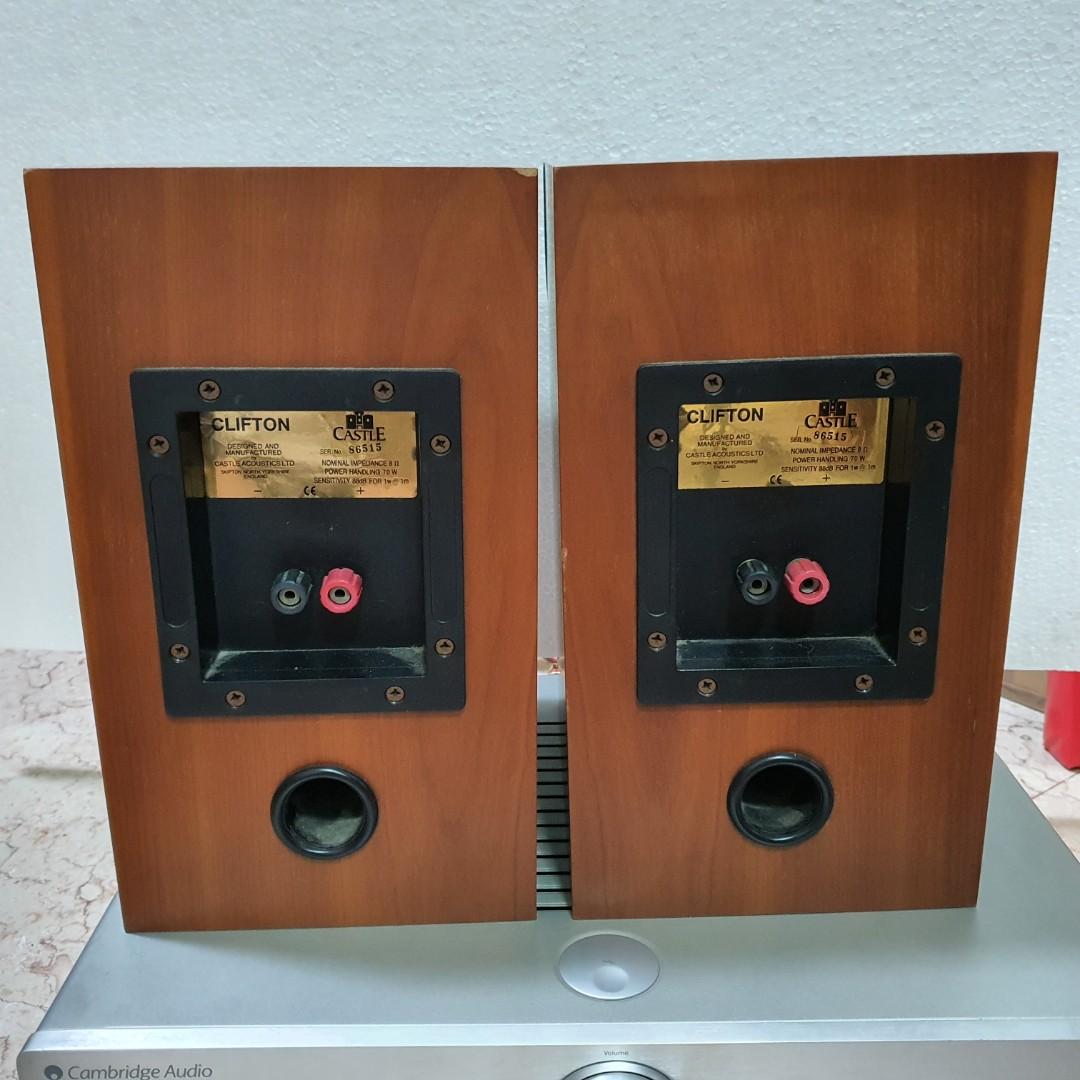 Reserved: Castle Clifton Bookshelf Speakers, Audio, Soundbars, Speakers ...