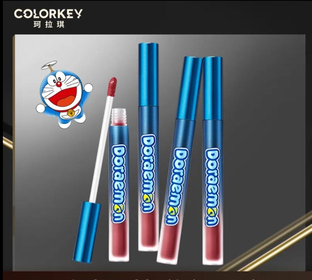 Colorkey X Doraemon Air Lip Glaze Velvet Matte Lipgloss (LIMITED ...