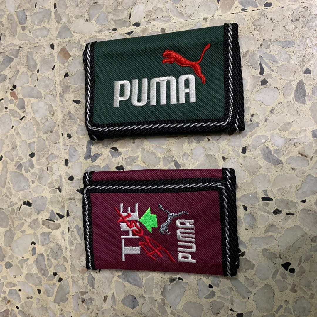 COMBO WALLET PUMA 90s VINTAGE, Men's Fashion, Watches & Accessories ...