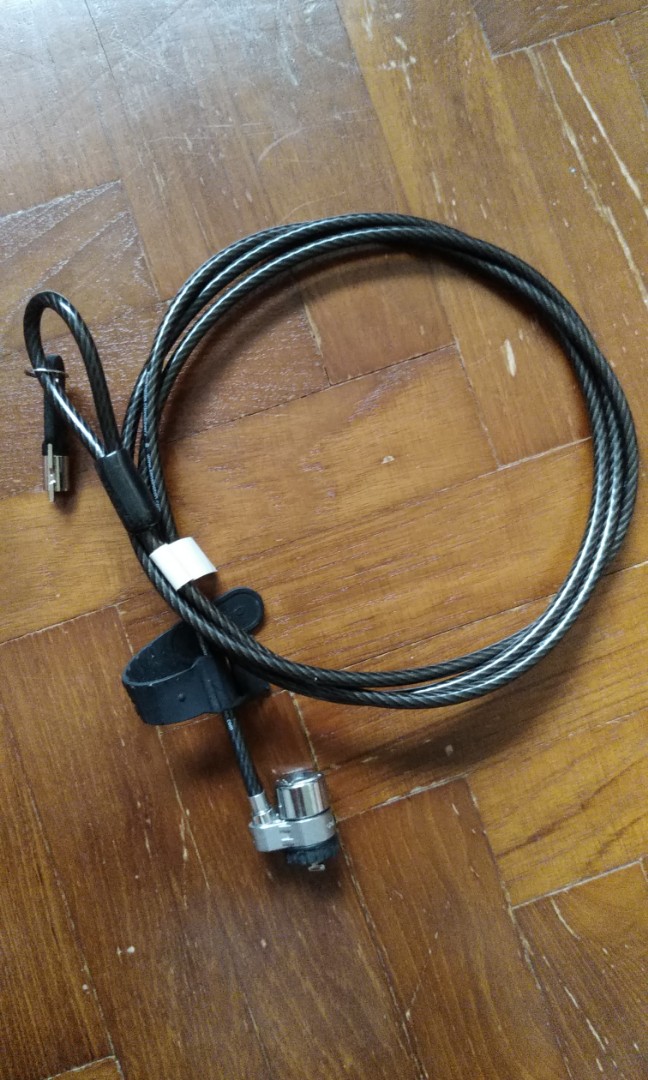 Computer lock cable 1.8meters, Computers & Tech, Parts & Accessories ...