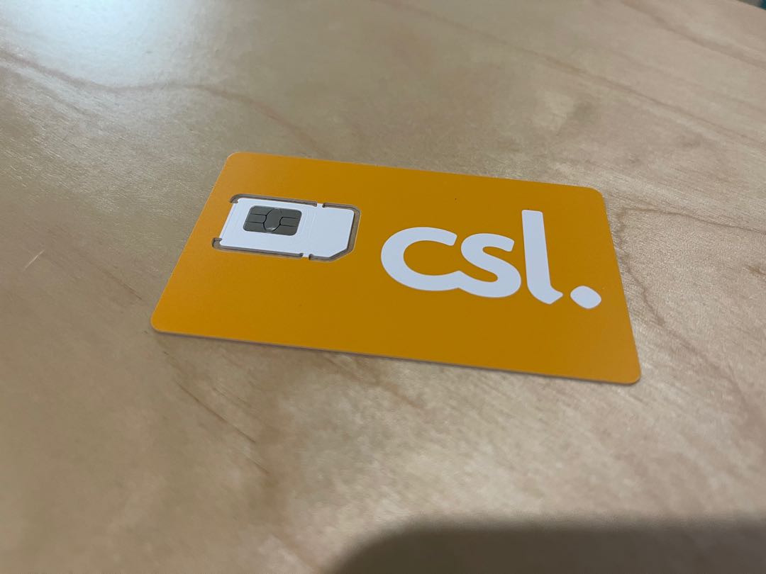 CSL SIM card 300gb 5g, 手提電話, 電話＆平板電腦配件, Sim 卡 on Carousell