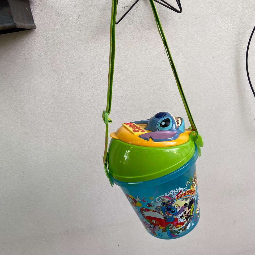 Disney Popcorn Bucket - Stitch, Hobbies & Toys, Toys & Games on Carousell