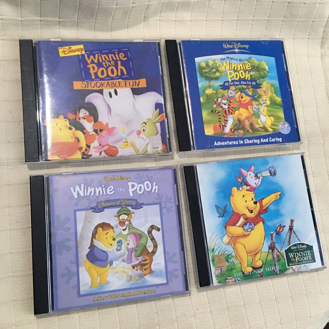 Disney Winnie the Pooh CDs Bundle, Hobbies & Toys, Music & Media, CDs ...