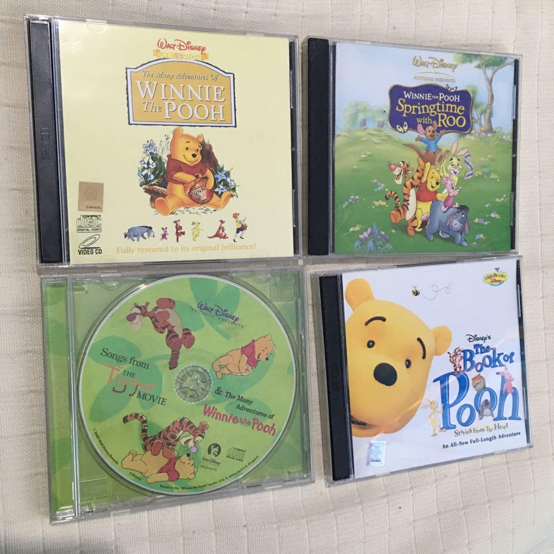 Disney Winnie the Pooh Classic CDs Bundle, Hobbies & Toys, Music ...