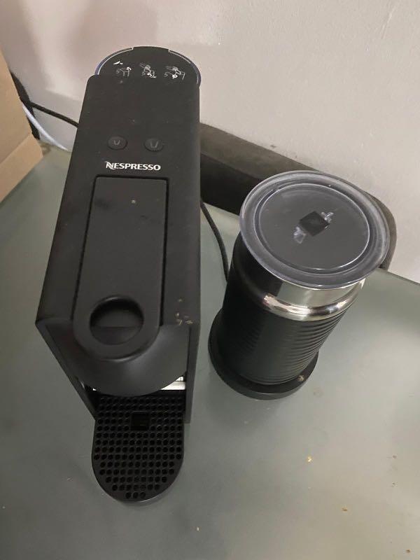 Essenza Mini Intense Grey & Aeroccino Bundle, TV & Home Appliances ...