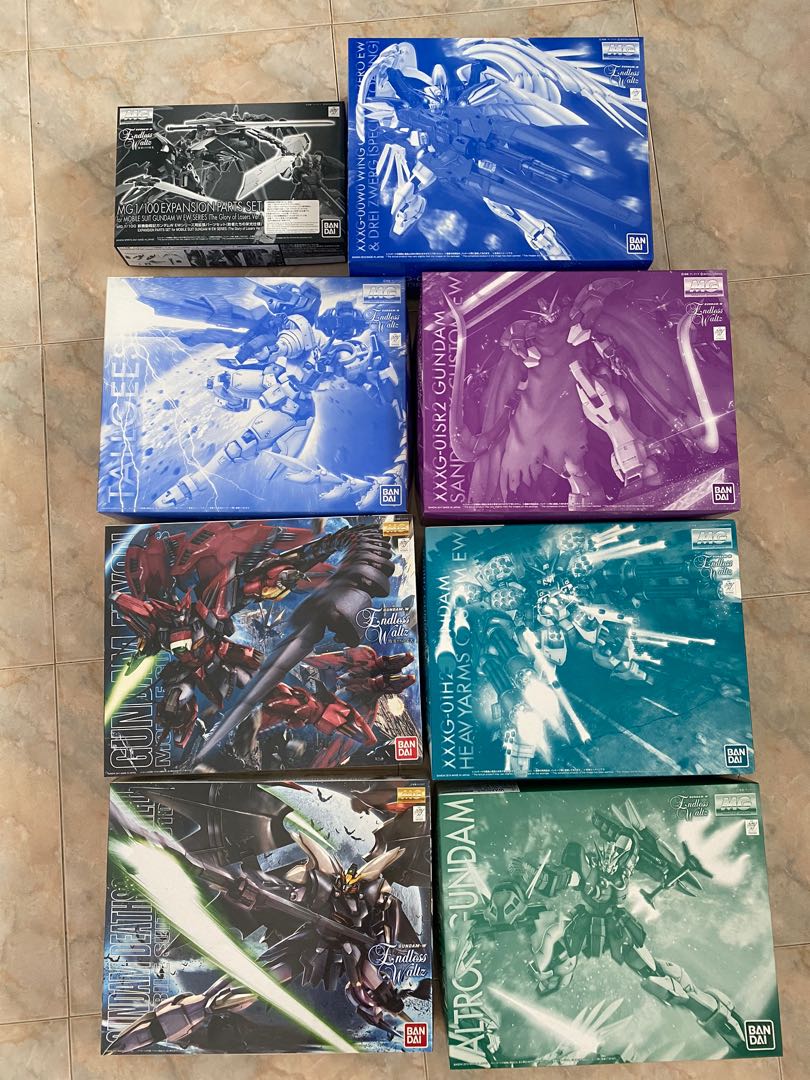 Full set Gundam W, Hobbies & Toys, Toys & Games on Carousell