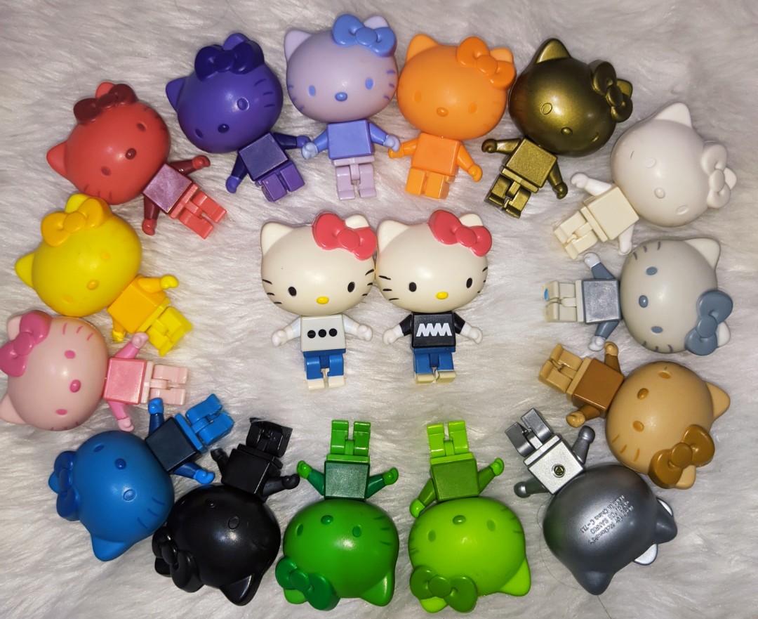Hello Kitty Bricks Mcdo Set, Hobbies & Toys, Toys & Games on Carousell