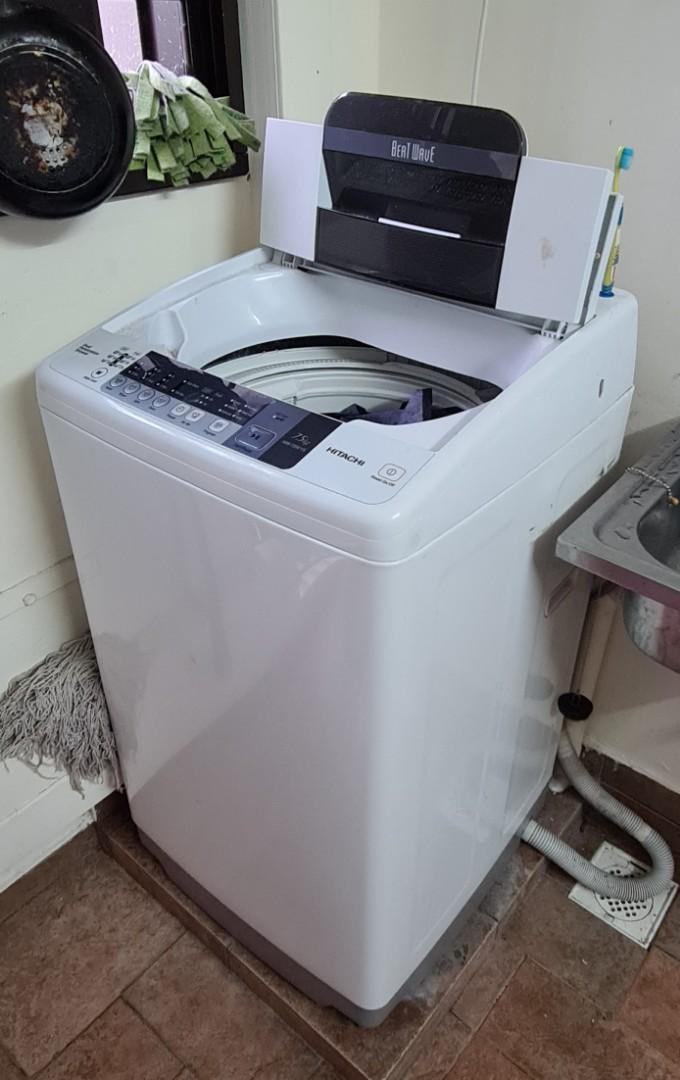 Hitachi 7.5kg Top Load Washing M/C, TV & Home Appliances, Washing ...