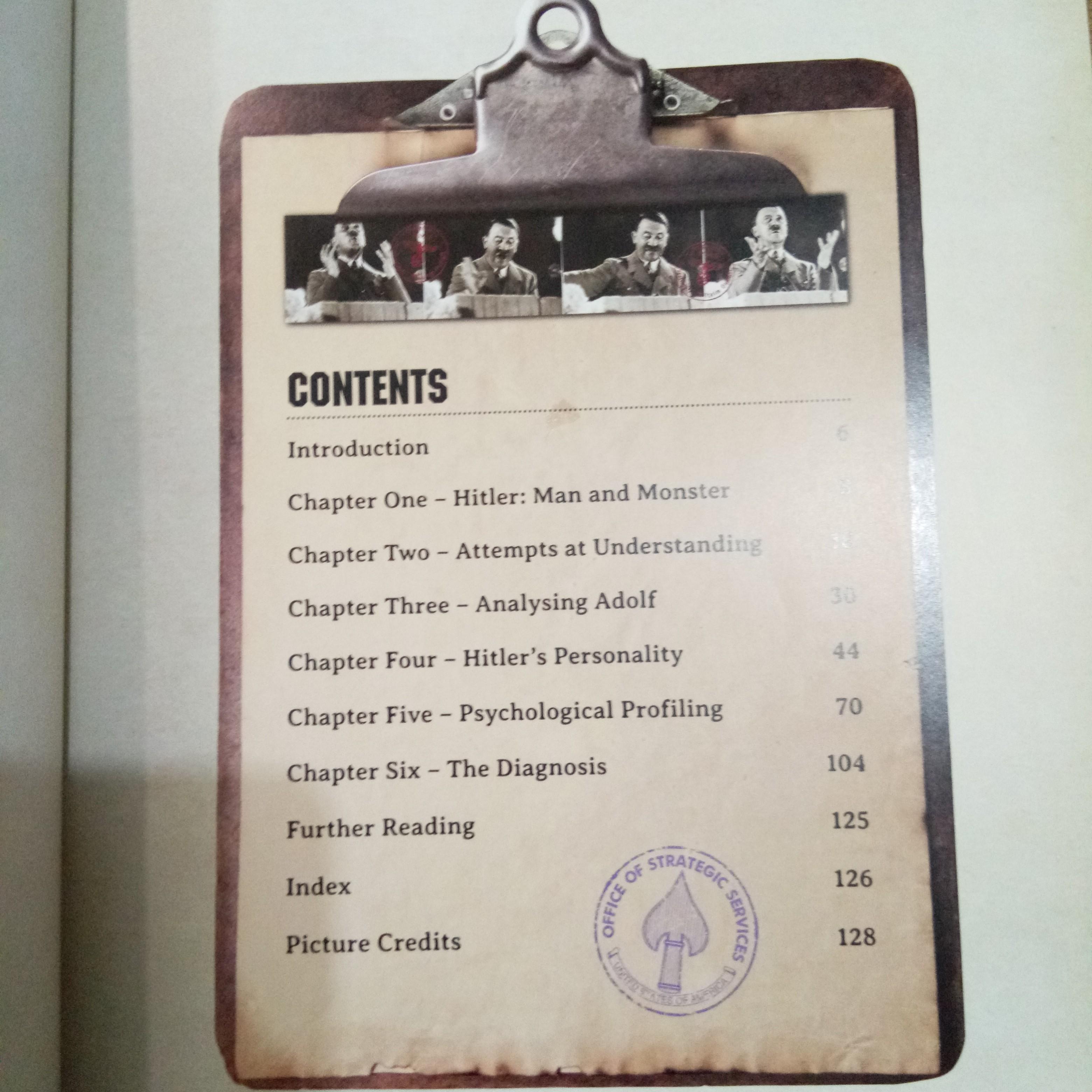 Hitler The Psychiatric Files, Hobbies & Toys, Books & Magazines ...