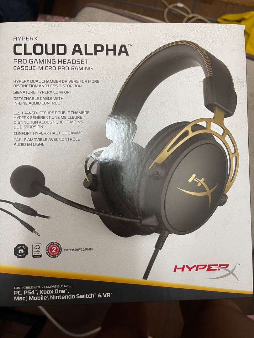 HyperX Cloud Alpha Limited Edition, Audio, Headphones & Headsets on ...