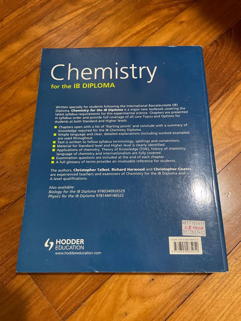 IB Chemistry Textbook , Hobbies & Toys, Books & Magazines, Textbooks on ...