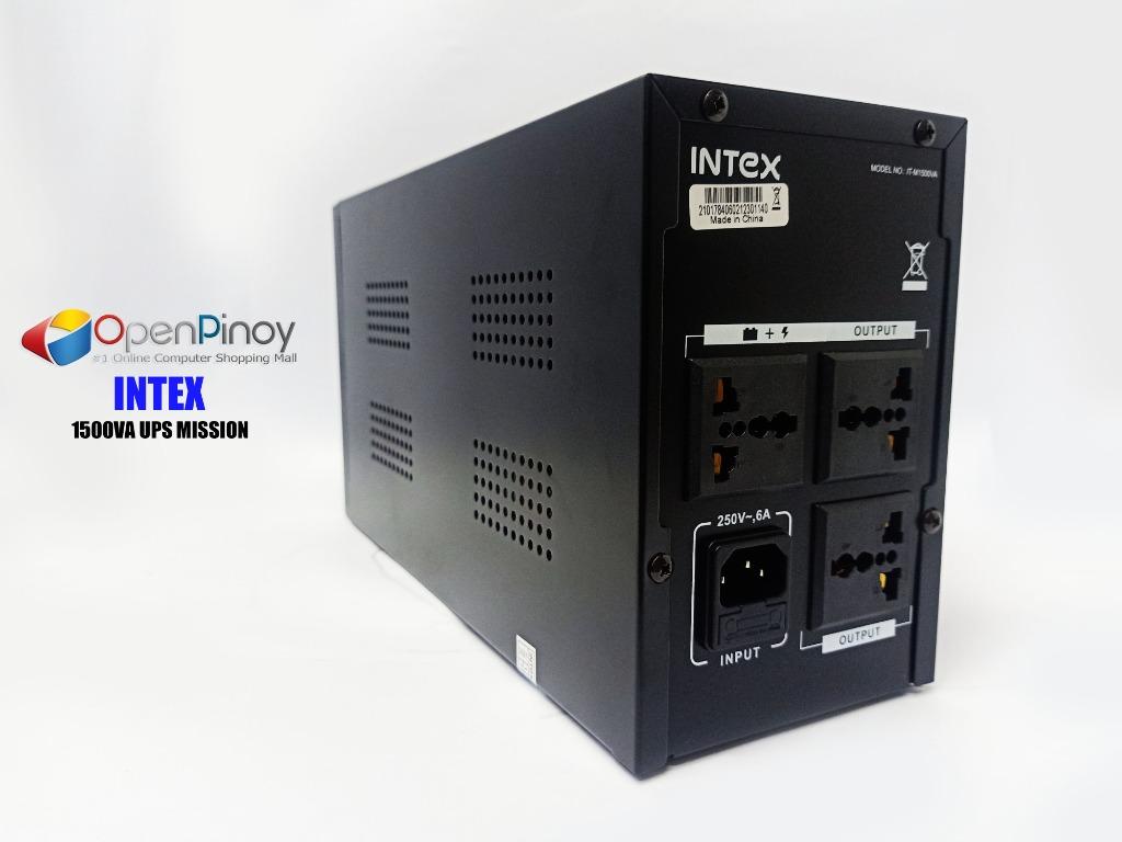 INTEX 1500VA UPS, Computers & Tech, Parts & Accessories, Other ...