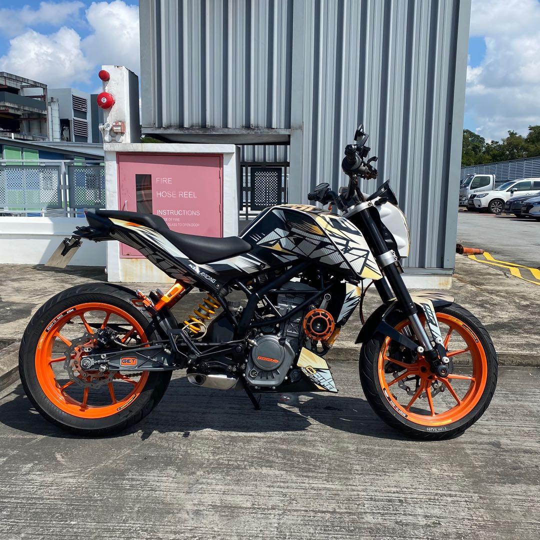 KTM Duke 200, Motorcycles, Motorcycles for Sale, Class 2B on Carousell
