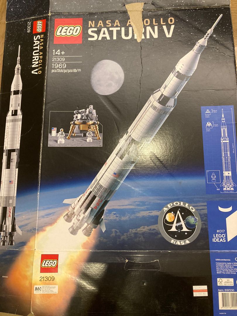 Lego Saturn 5, Hobbies & Toys, Toys & Games on Carousell