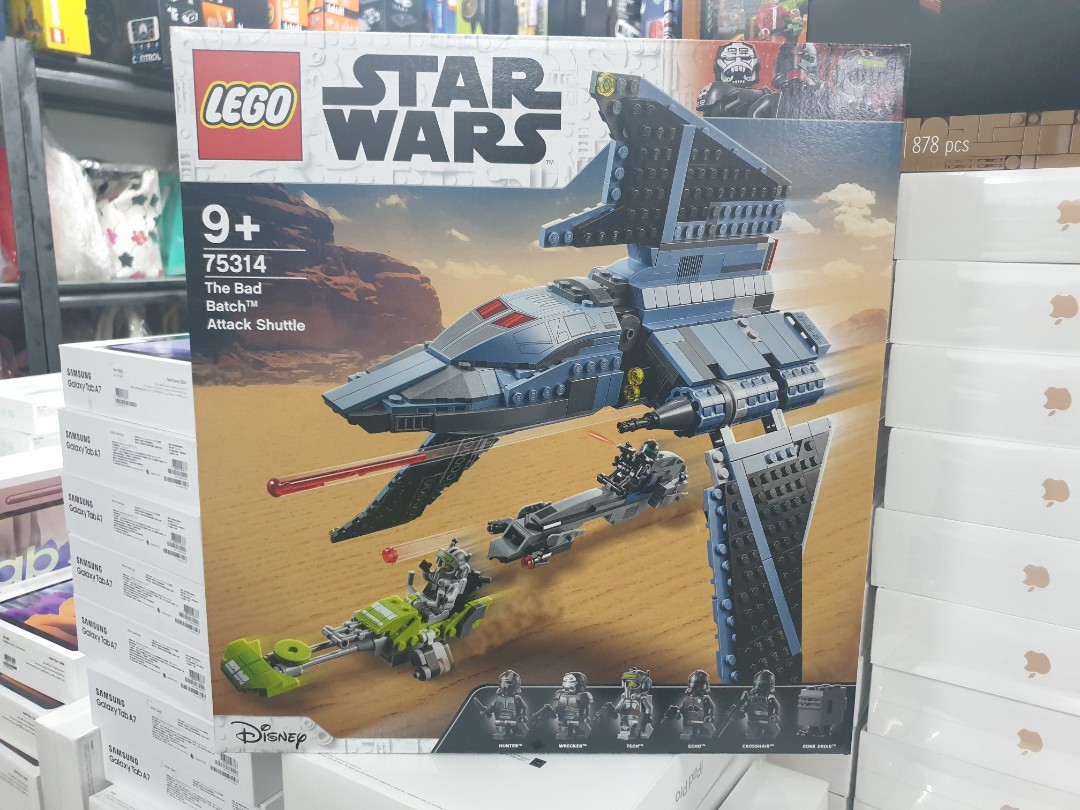 Lego The Bad Batch Attack Shuttle 75314, Hobbies & Toys, Toys & Games ...