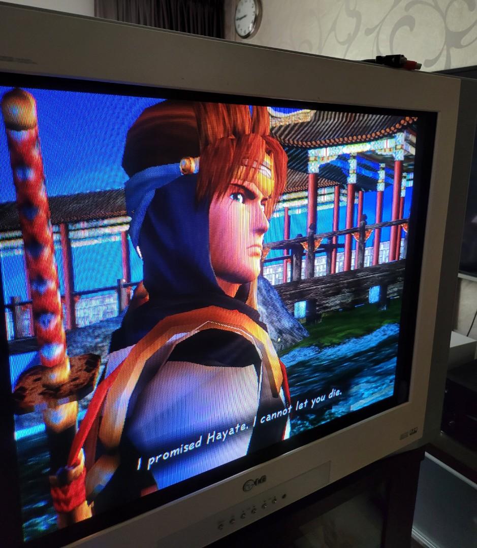 LG 34” 100Hz HD CRT TV 1080i for retro gaming (VGA & Component Input ...