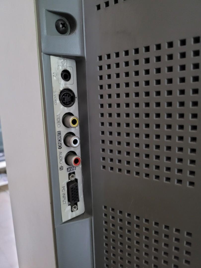 LG 34” 100Hz HD CRT TV 1080i for retro gaming (VGA & Component Input ...