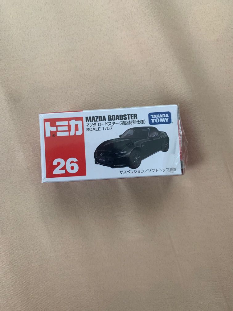 Mazda Miata tomica 1/57, Hobbies & Toys, Toys & Games on Carousell